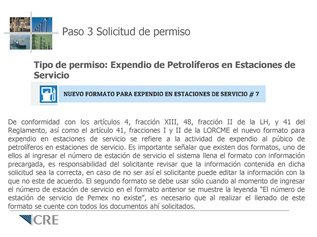Autorización para Expendio de Petrolíferos en Estación de Servicio ...